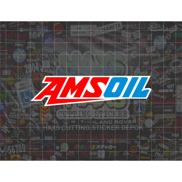 Jual Cutting Sticker Logo Amsoil Ukuran 10 Cm V2 Untuk Motor dan Mobil ...