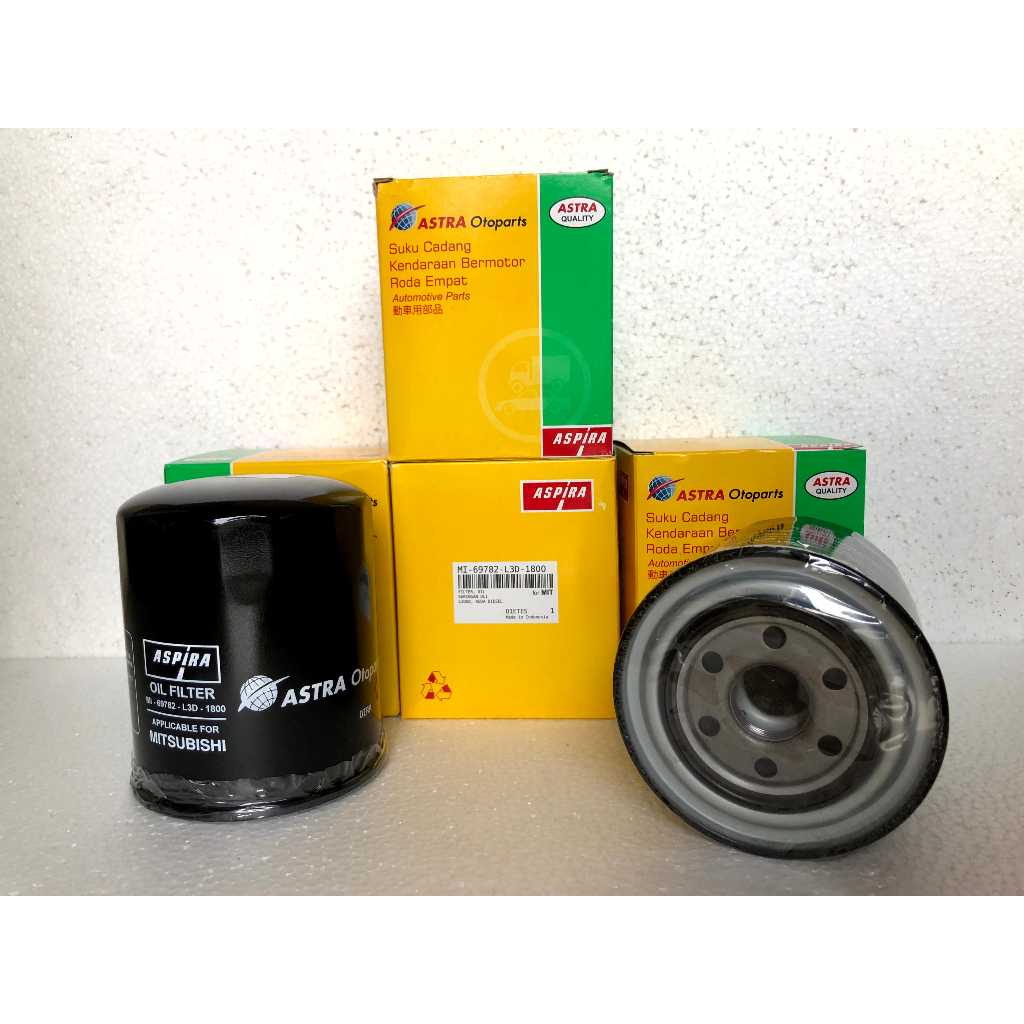 Jual OIL Filter/saringan Oli ASPIRA MITSUBISHI COLT L300, DIESEL, 4D 56 ...