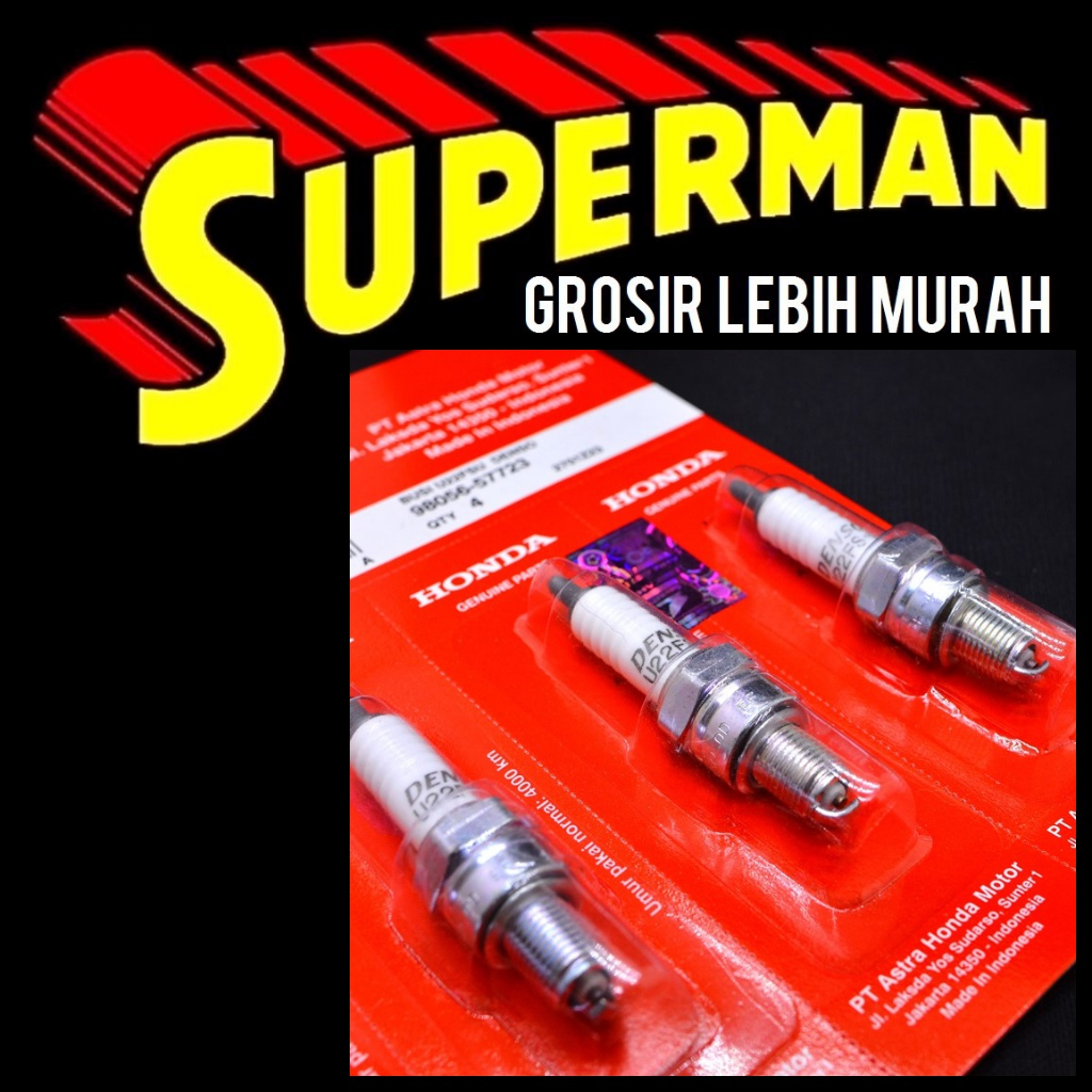 Jual BUSI DENSO PRES honda grand karisma drat pendek panjang 4t 4 tak ...