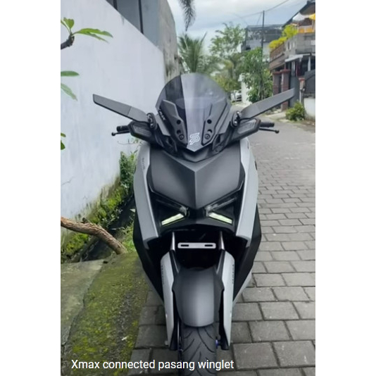 Jual Spion Stealth Spion Winglet Xmax dan Breket Serpo Xmax Connected ...