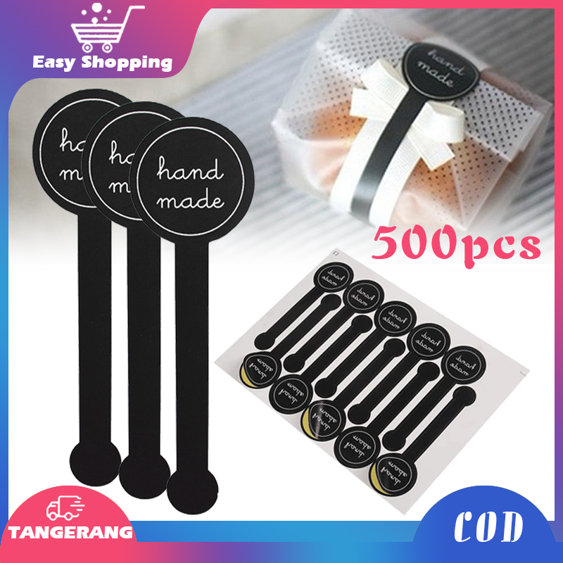 Jual 500pcs Stiker Segel Label Handmade Stiker Hand Made Stiker Segel ...