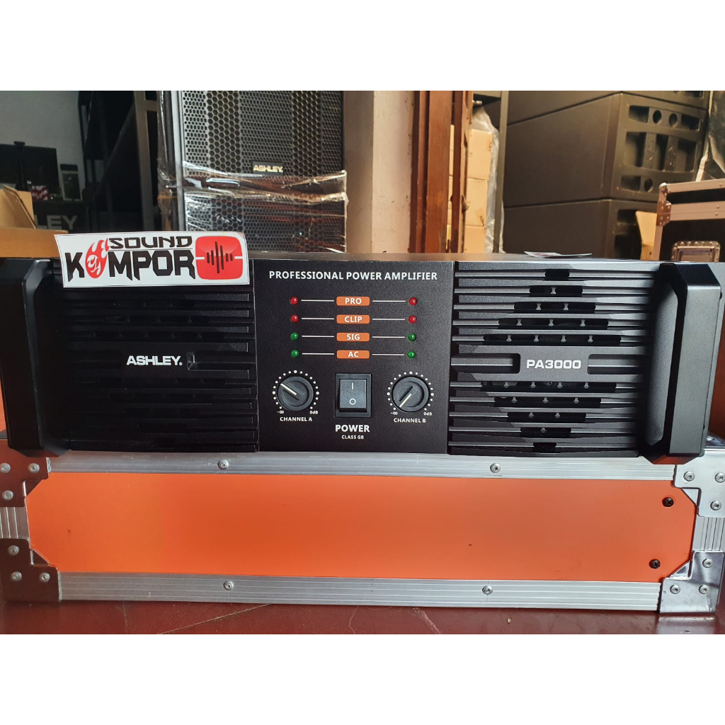 Jual POWER ASHLEY PA3000 POWER AMPLIFIER ASHLEY PA 3000 CLASS GB ...