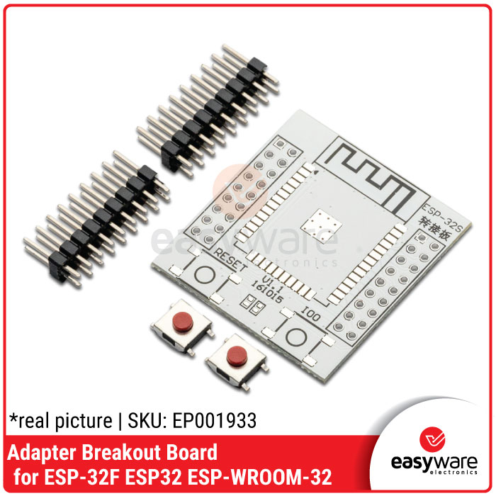 Jual Adapter Breakout Board For Esp 32f Esp32 Esp Wroom 32 Shopee Indonesia
