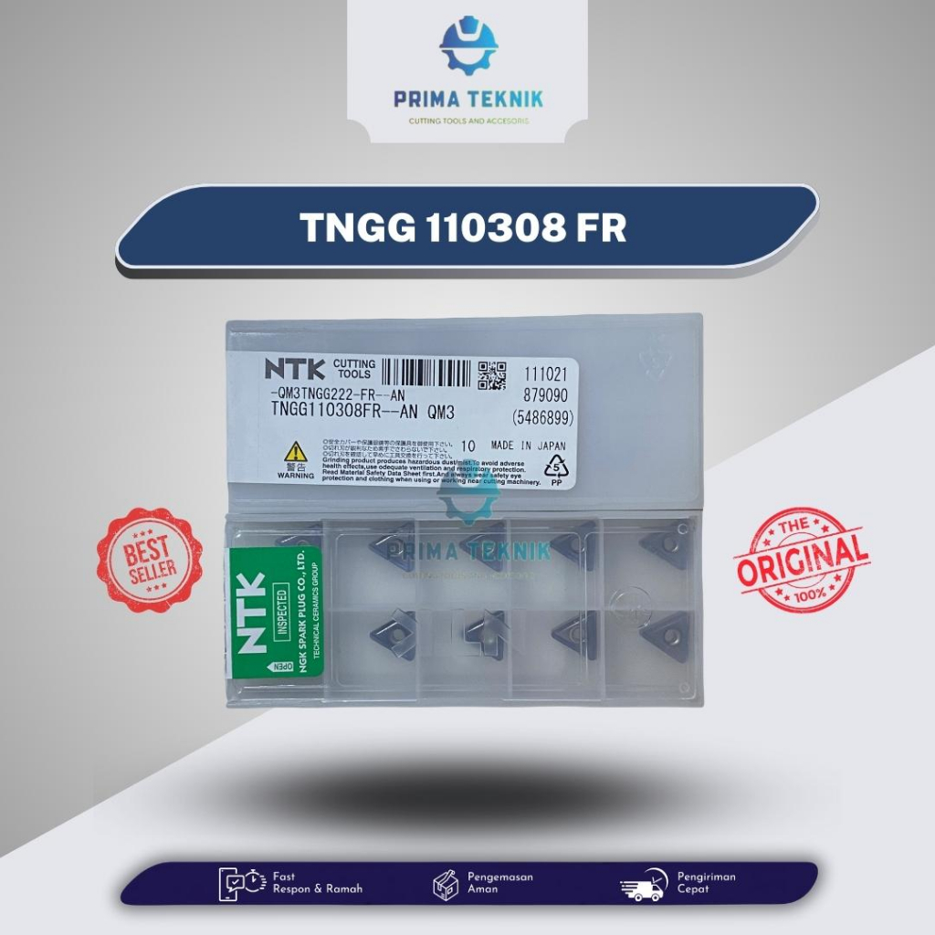 Jual Insert TNGG 110308 - FR || AN QM3 Merk MITSUBISHI | Shopee Indonesia