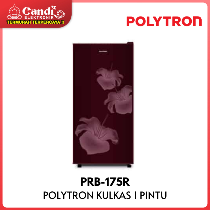 Jual POLYTRON Kulkas 1 Pintu Metallic 170 Liter PRB-175R | Shopee Indonesia