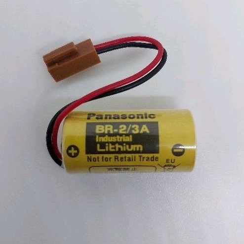 Jual Baterai Battery Lithium Panasonic PLC BR 2/3A 3V 1200mah Brown ...
