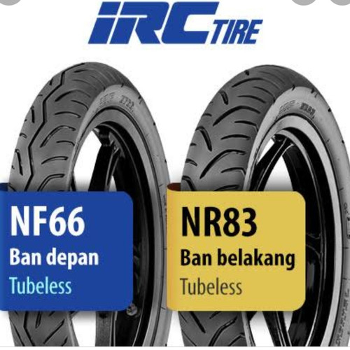 Jual BAN LUAR MOTOR MATIC [ IRC ] NF66 80/90 & NR83 90/90 RING 14 ...