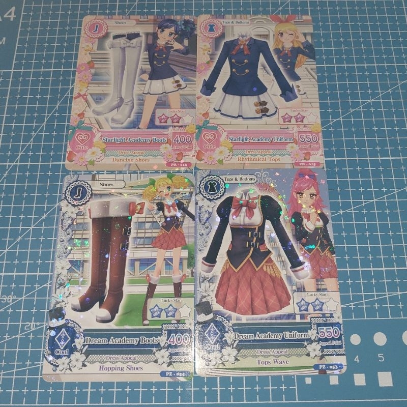Jual (SET) KARTU AIKATSU PROMOTION CARD STARLIGHT ACADEMY UNIFORM SET ...