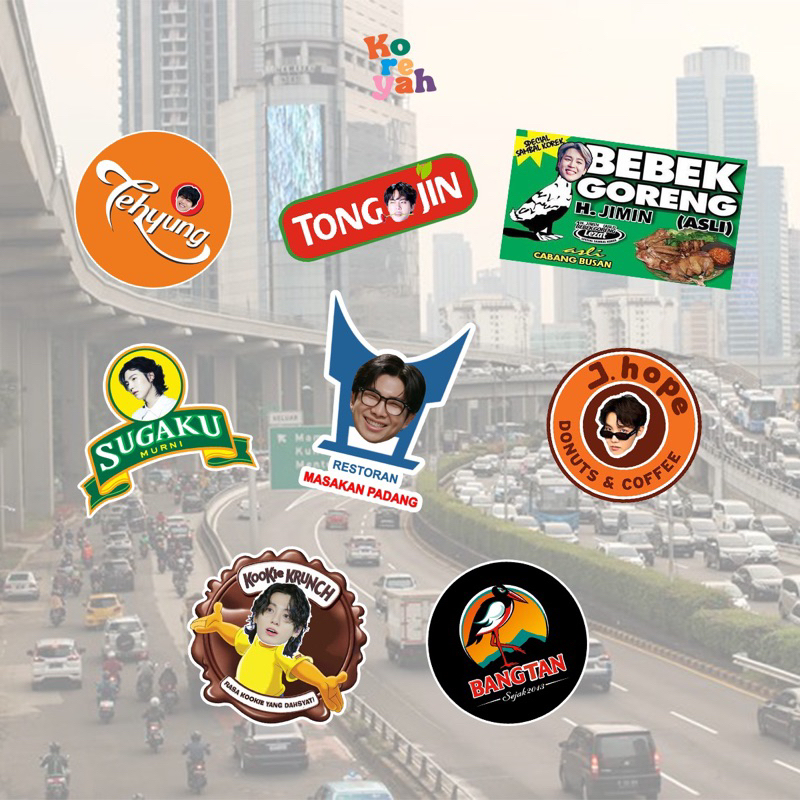 Jual Stiker Jajan Bangtan | Shopee Indonesia