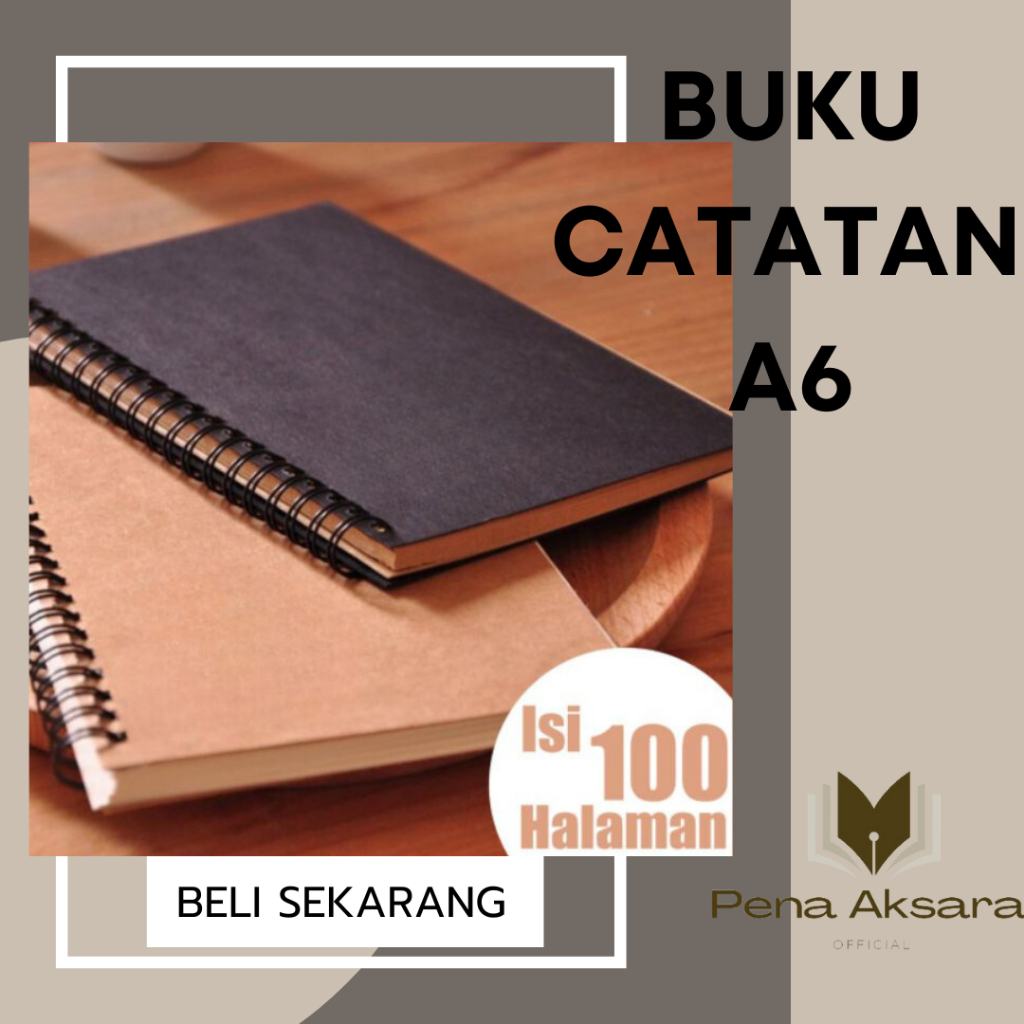 Jual BUKU CATATAN BUKU SAKU SIMPEL UKURAN A6 10,5 x 14,8 MURAH BERKUALITAS | Shopee Indonesia