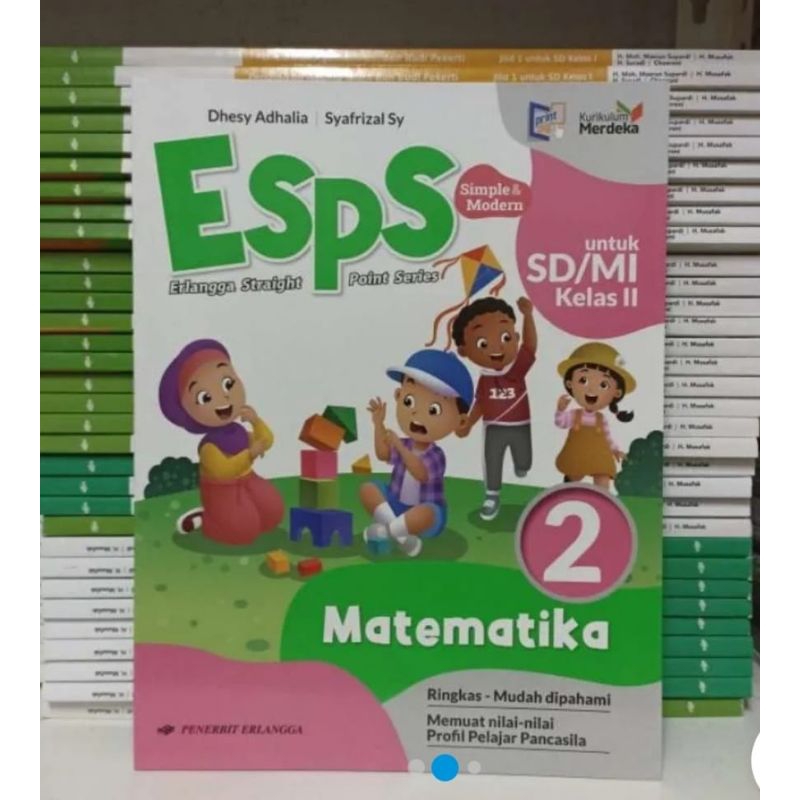 Jual Buku Esps Matematika untuk SD / MI kelas 2 kurikulum merdeka | Shopee Indonesia