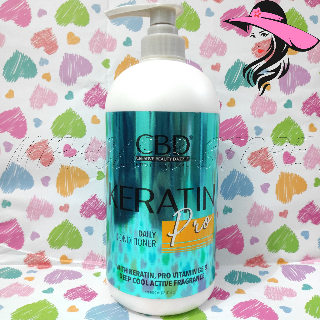Jual CBD PROFESSIONAL CONDITIONER KERATIN PRO DAILY 1000 ML KONDISIONER ...