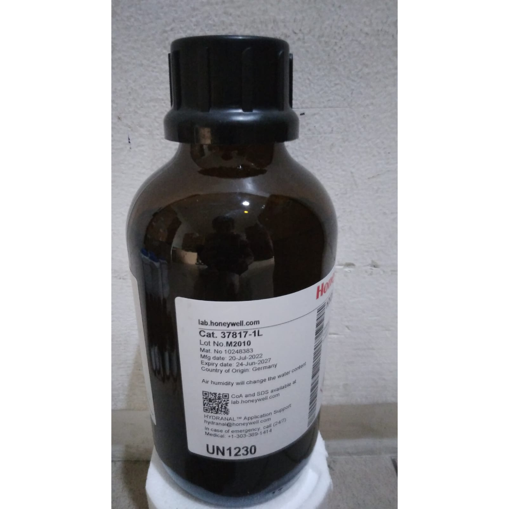 Jual HYDRANAL 37817 Methanol Rapid 1 Liter Honeywell Fluka | Shopee ...