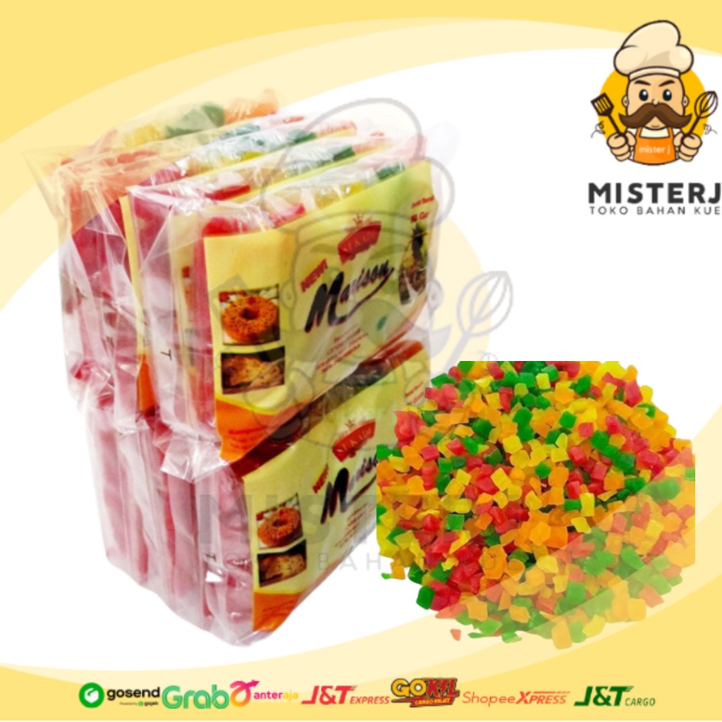 Jual Marison Sukade 50gr | Marison 4 Warna | Sukade Warna Warni ...