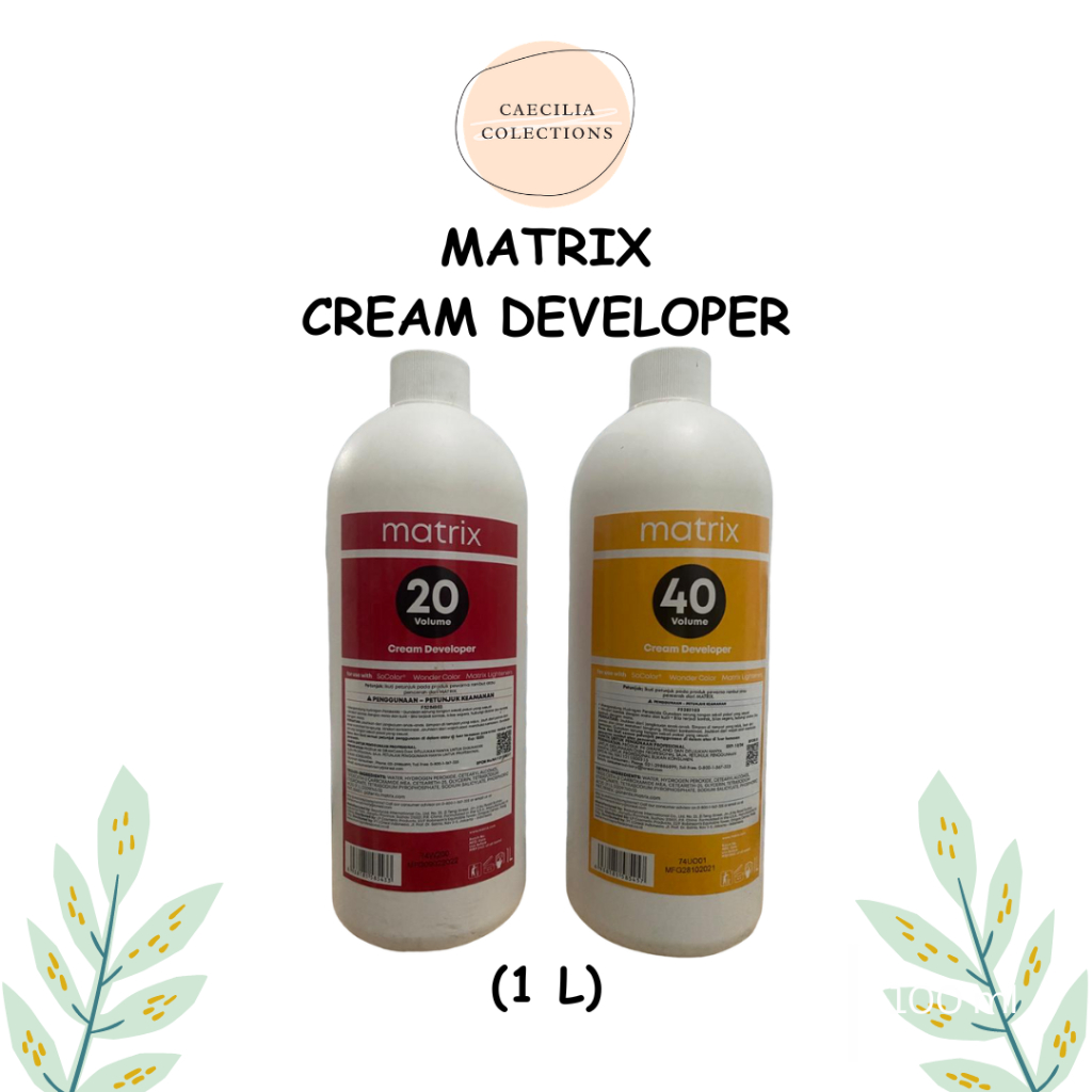 Jual CC MATRIX developer pewarnaan 1lt | peroxyde campuran semir ...