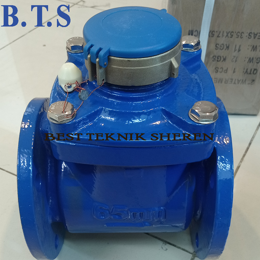 Jual water meter 2,5 inch METER AIR 2.5 INCH / FLOW METER 2,5 INCH DN65 ...