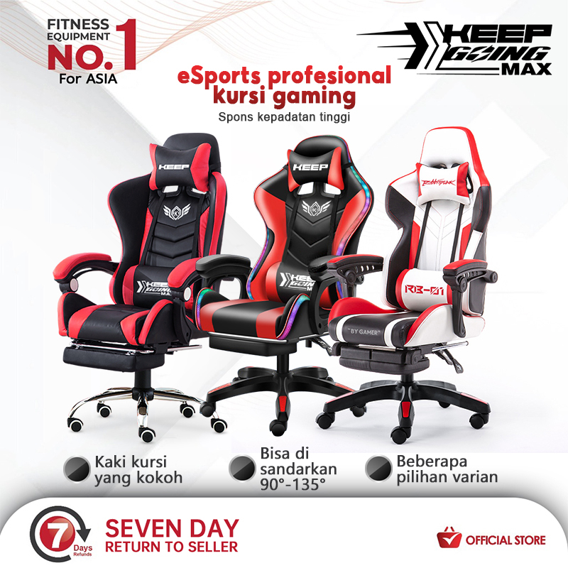 Jual Keep Going Max- Kursi Gaming/ Gaming Chair / Kursi Santai Kursi Gamers / Kursi Gamer ...