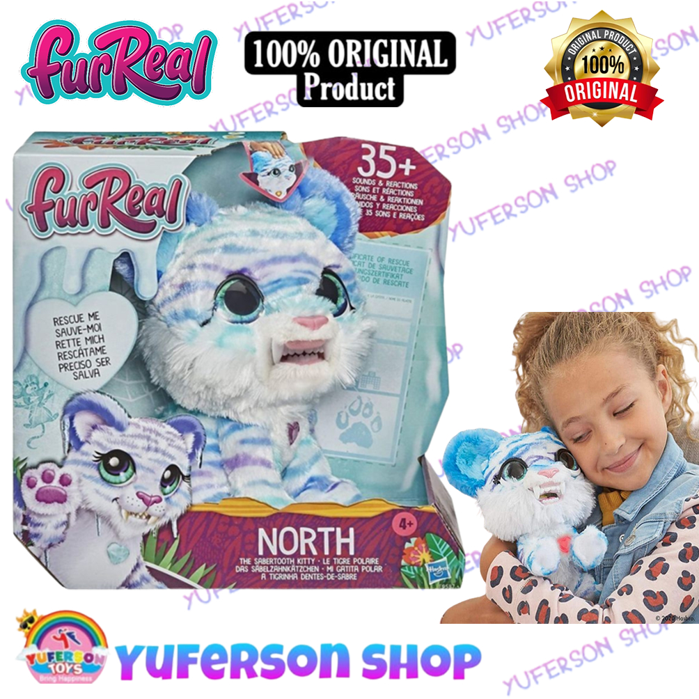 Jual Furreal North The Sabertooth Kitty Interactive Pet Toy Original Hasbro | Shopee Indonesia