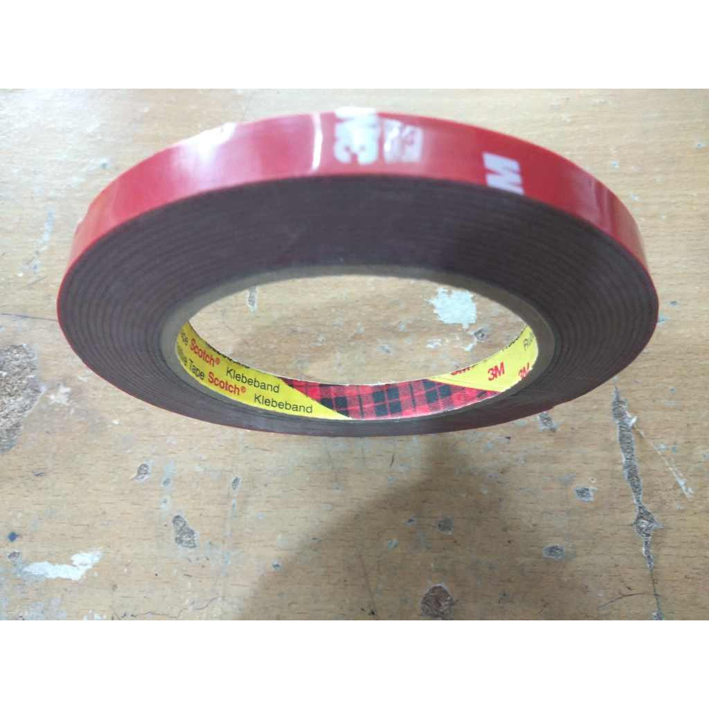 Jual DOUBLE TAPE ACRYLIC FOAM TAPE 3M 5665 OR 3M 4229 GREY 120MM X 4.5M ...