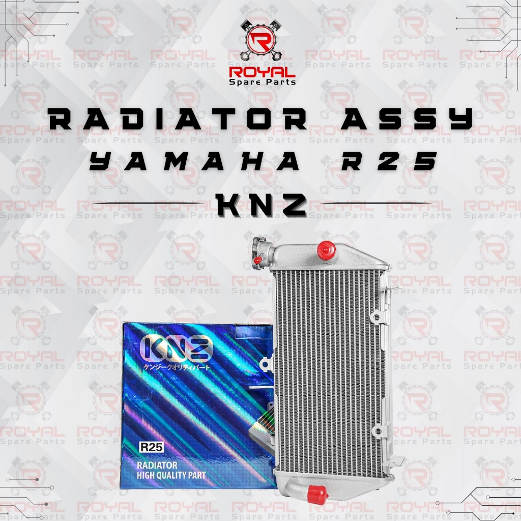 Jual RADIATOR ASSY KOMPLIT YAMAHA R25 ORIGINAL KNZ | Shopee Indonesia
