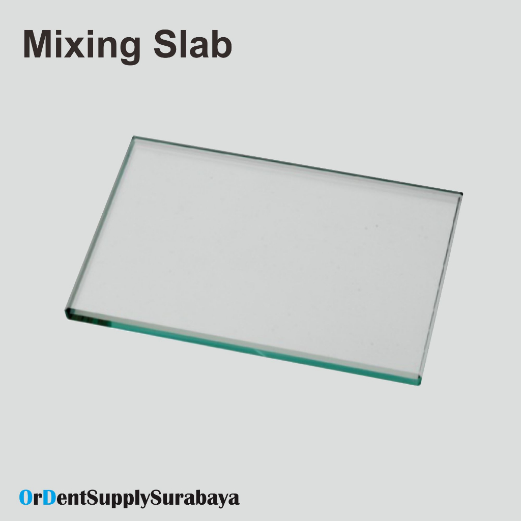 Jual Mixing stab dental glass plate | Shopee Indonesia
