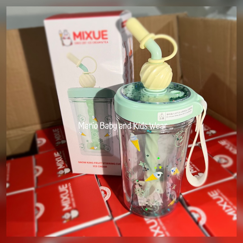 Jual OFFICIAL MERCHANDISE (TERMURAH) COD Tumbler SNOW KING MIXUE Botol ...