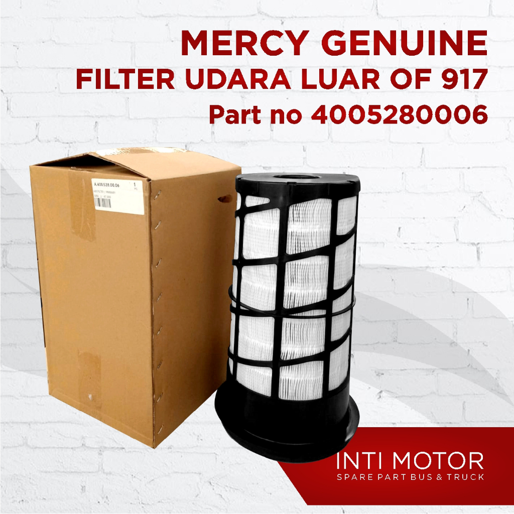 Jual GENUINE - FILTER UDARA LUAR - 4005280006 - MERCY OF 917 | Shopee ...