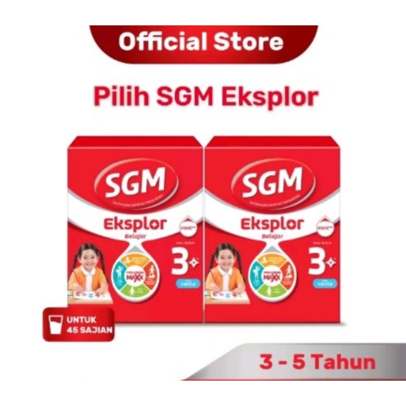 Jual SGM EKSPLOR 3 PLUS VANILA/MADU 400g/600g/900g | Shopee Indonesia
