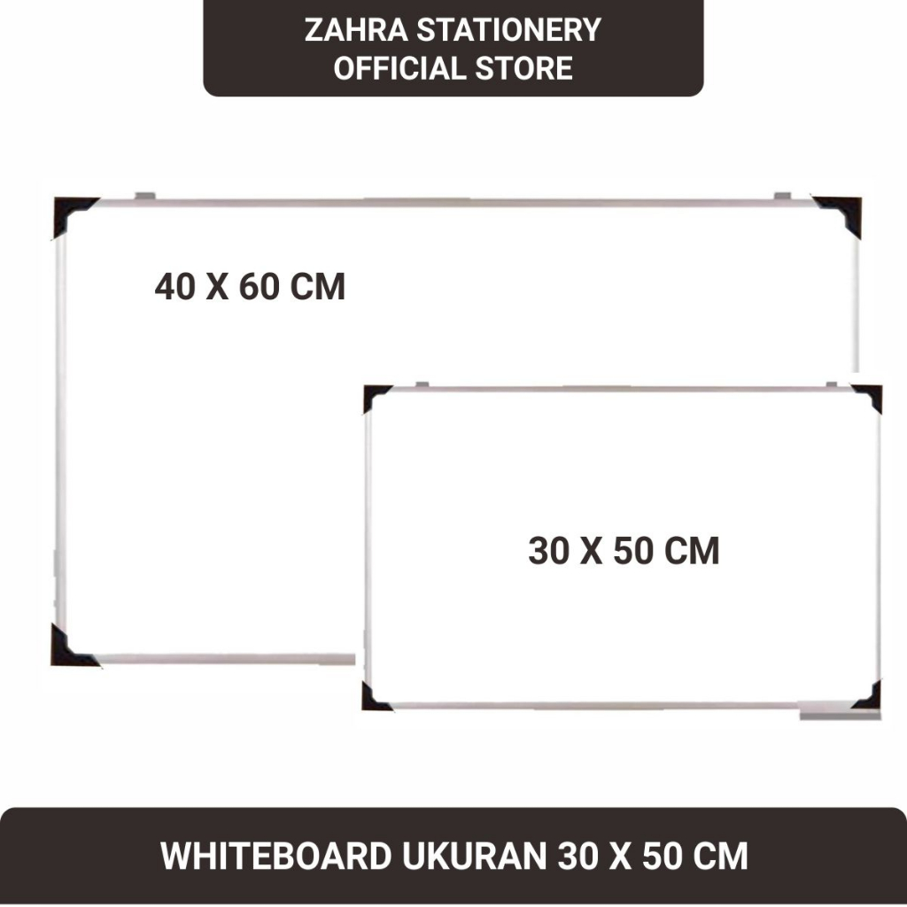 Jual Papan Tulis/Whiteboard Kokoh Ukuran 30x50 dan 40x60 cm | Shopee ...