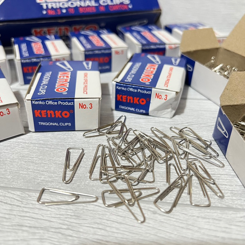 Jual CTShopID Klip Kertas Paper Clip NO.3 (Per-1 Box) Murah Untuk ...