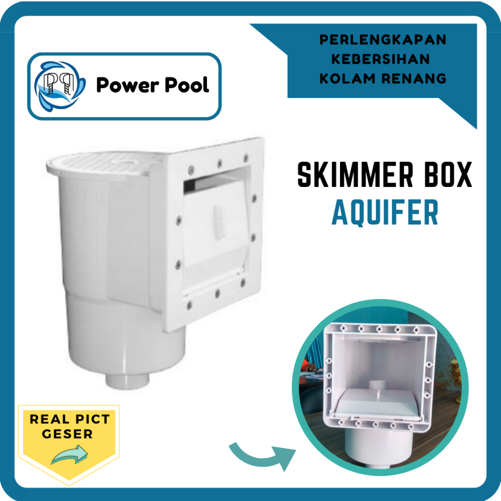 Jual Skimer Box Kolam Renang Aquifer - Saringan Penyaring Kotoran ...
