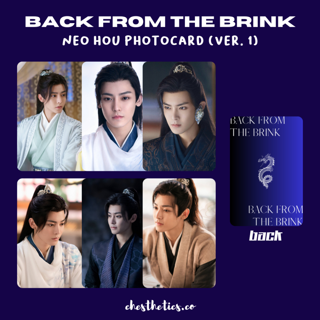 Jual Back From The Brink CDrama China Chinese Drama Photocard Aktor Neo Hou Minghao Zhou Ye ...