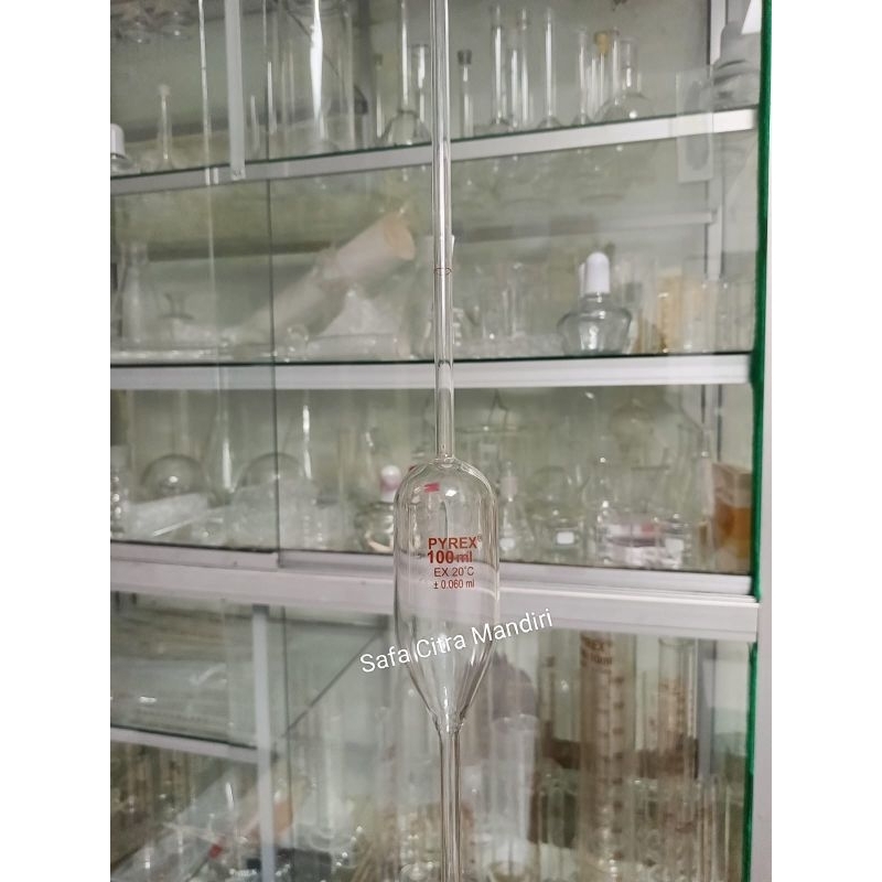 Jual Pipet Volume 100ml Pyrex / Pipet Gondok 100ml Pyrex | Shopee Indonesia