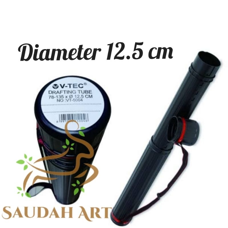 Jual Tabung Gambar Drafting Tube 78-135cm/12.5cm 5004 3 section ...
