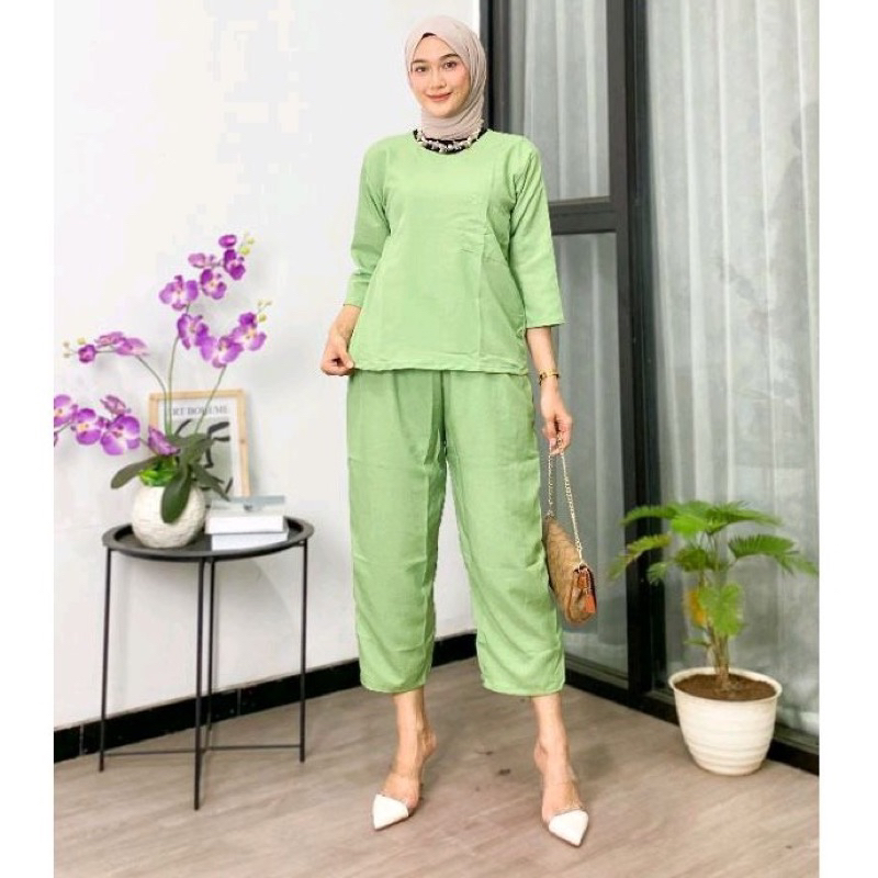 Jual Setelan Wanita Polos New Cozie Arrival Jumbo Set | Setelan Wanita ...