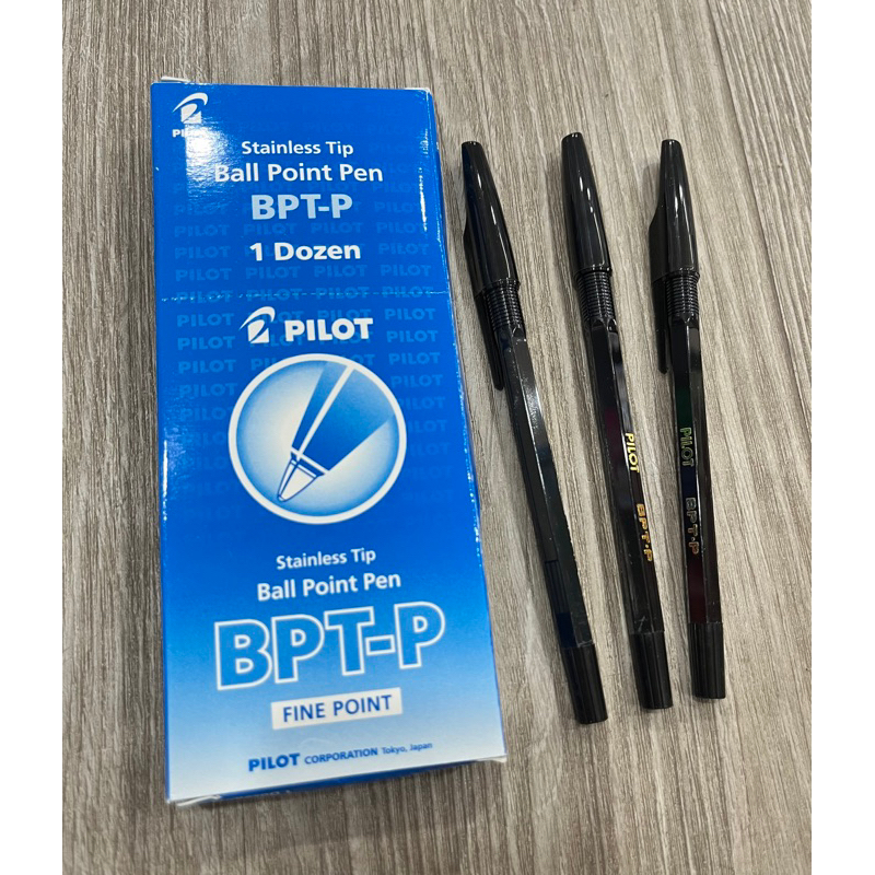 Jual Pulpen Pilot BPT-P - 1 Lusin 12 pcs (Hitam, Merah & Biru) | Shopee ...