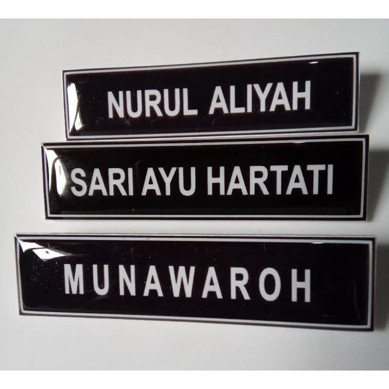Jual Name tag akrilik resin | Shopee Indonesia
