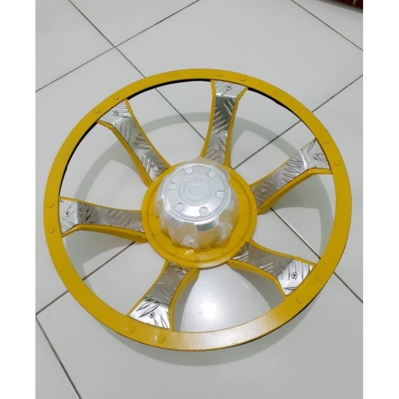 Jual Weldop dop roda Truk/Bis medium ring 16 spider kuning belakang ...