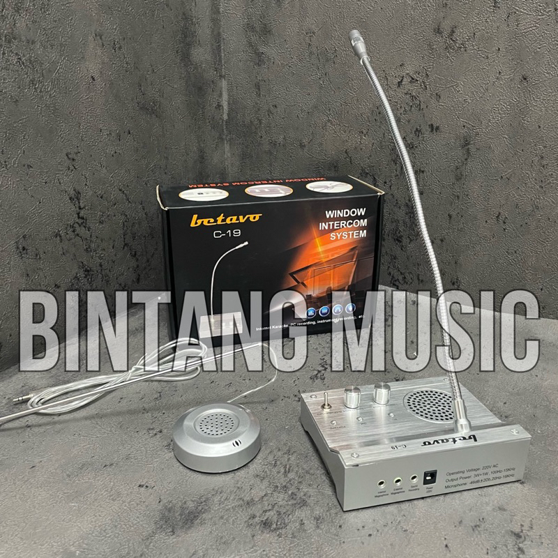 Jual Mic Meja betavo c19 original BETAVO C 19 | Shopee Indonesia