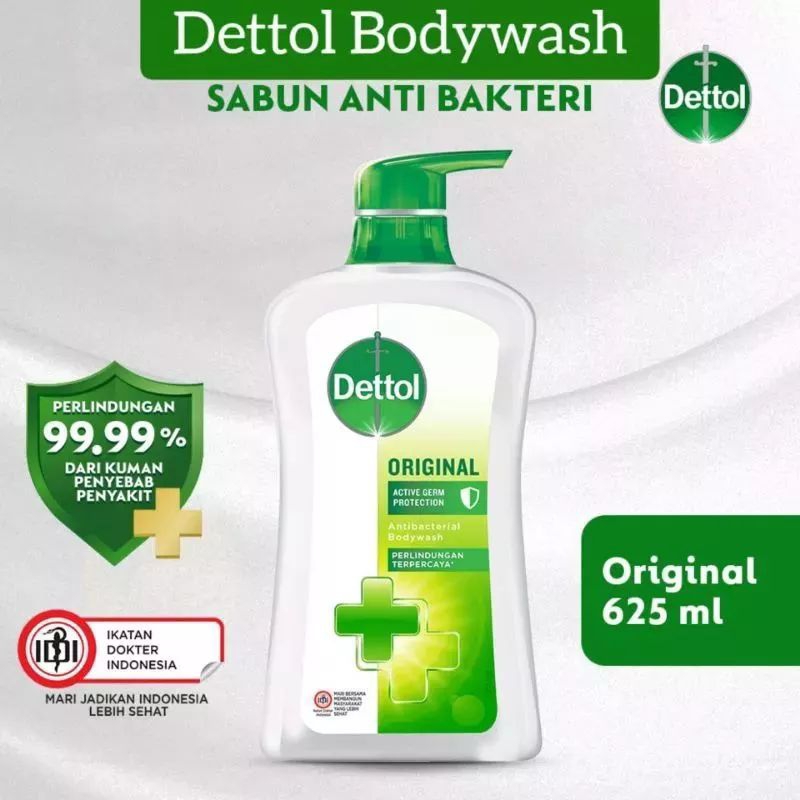 Jual Dettol Bodywash Sabun Mandi Cair Botol Pump - Original 625gr ...