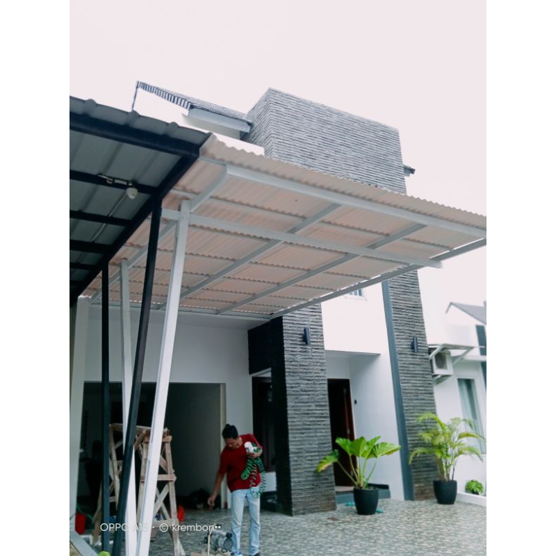 Jual kanopi baja ringan atap alderon | Shopee Indonesia