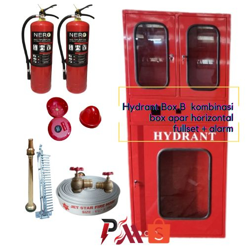 Jual IHB KOMBINASI FULLSET INDOOR HYDRANT BOX TYPE B COMBINATION BOX ...
