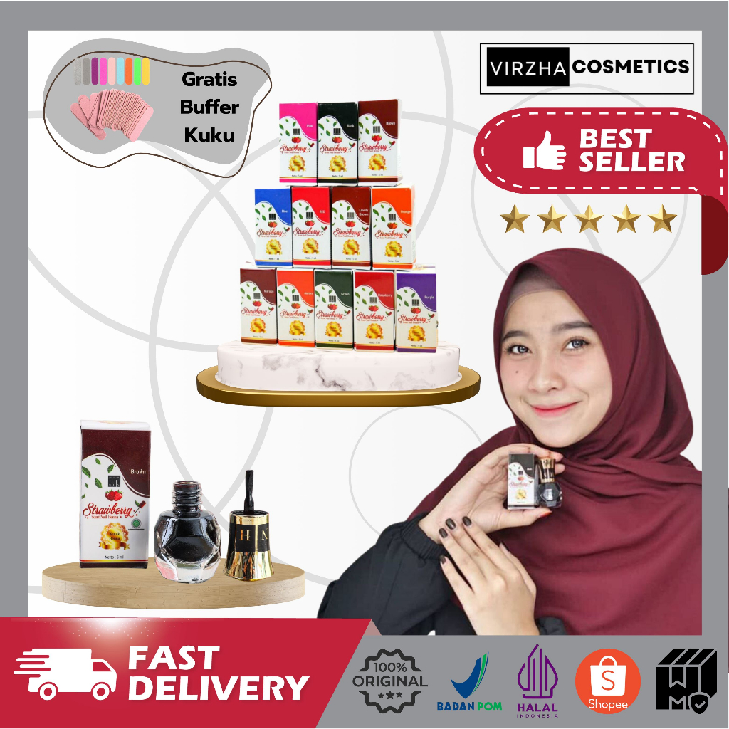 Jual Kutek Halal | Henna | Kutek Peel Off | Hena | Tangan | Kutek ...