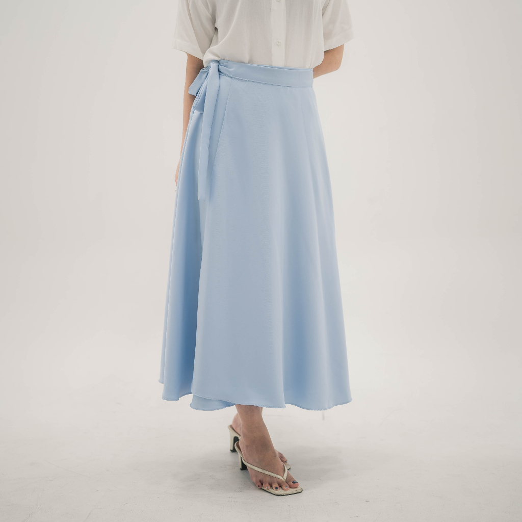 Jual Rok Flare Wanita | Himari Skirt | HULM | Shopee Indonesia
