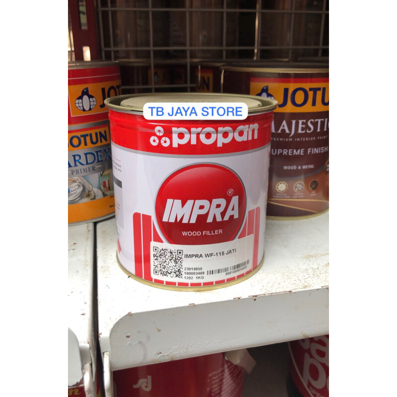 Jual IMPRA WOOD FILLER DEMPUL IMPRA 1 KG | Shopee Indonesia