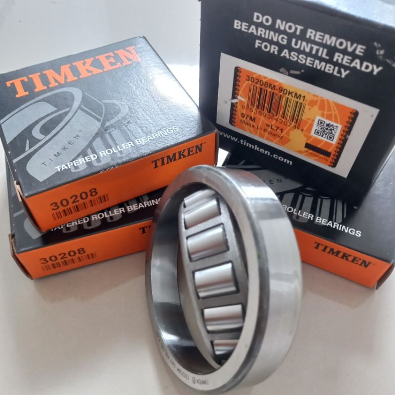 Jual TAPERED BEARING 30208 TIMKEN ORIGINAL | Shopee Indonesia