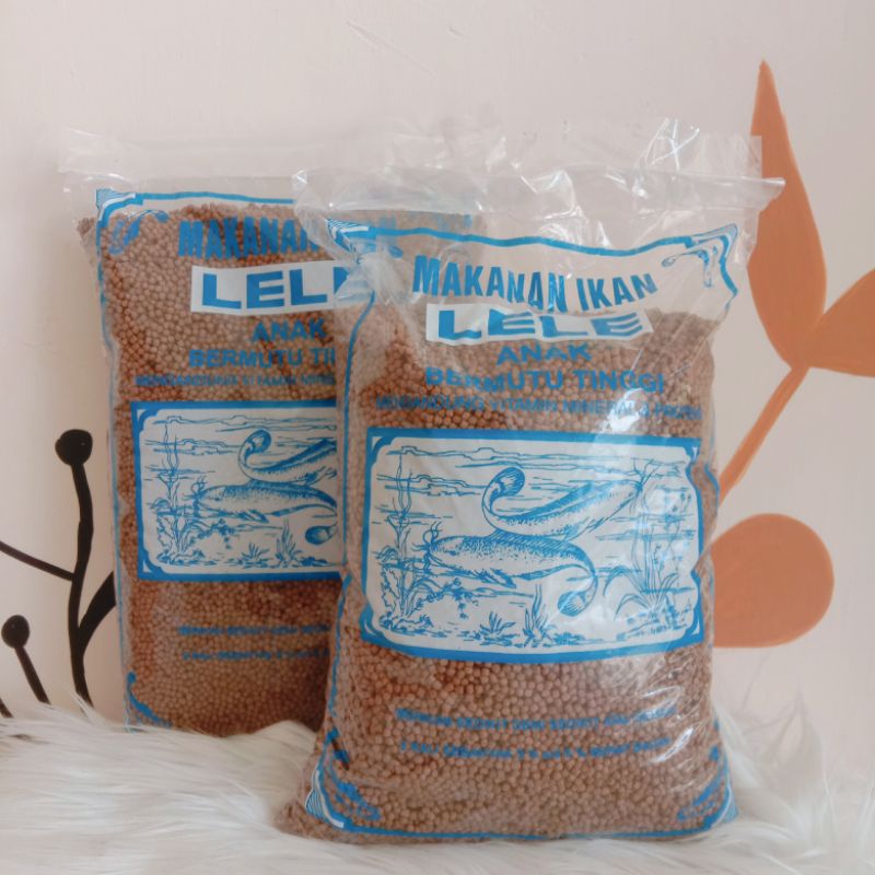 Jual Pakan ikan lele, gurame, pelet ikan 1 kg | Shopee Indonesia