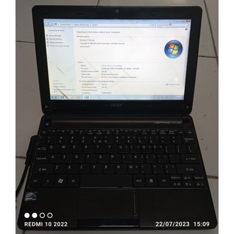 Jual Notebook acer Aspire one D270-26Ckk intel atom DDR3 | Shopee Indonesia