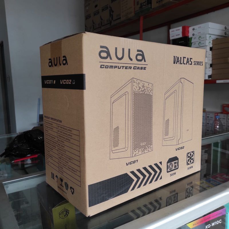 Jual Casing PC standar+ PSU 500W AULA | Shopee Indonesia