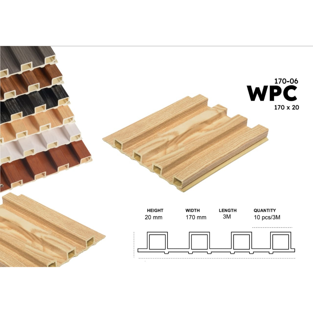 Jual WPC PANEL 15CM X300CM | Shopee Indonesia